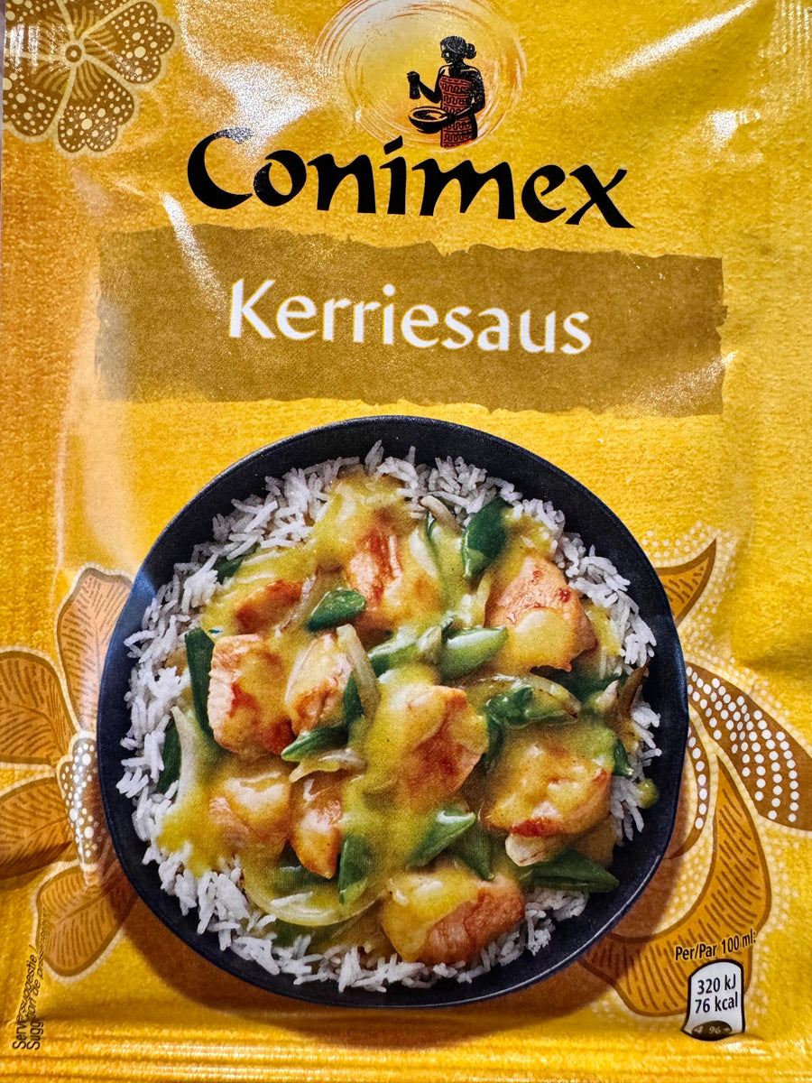Conimex Curry Sauce 49g – http://dutchmarketinusa.com/
