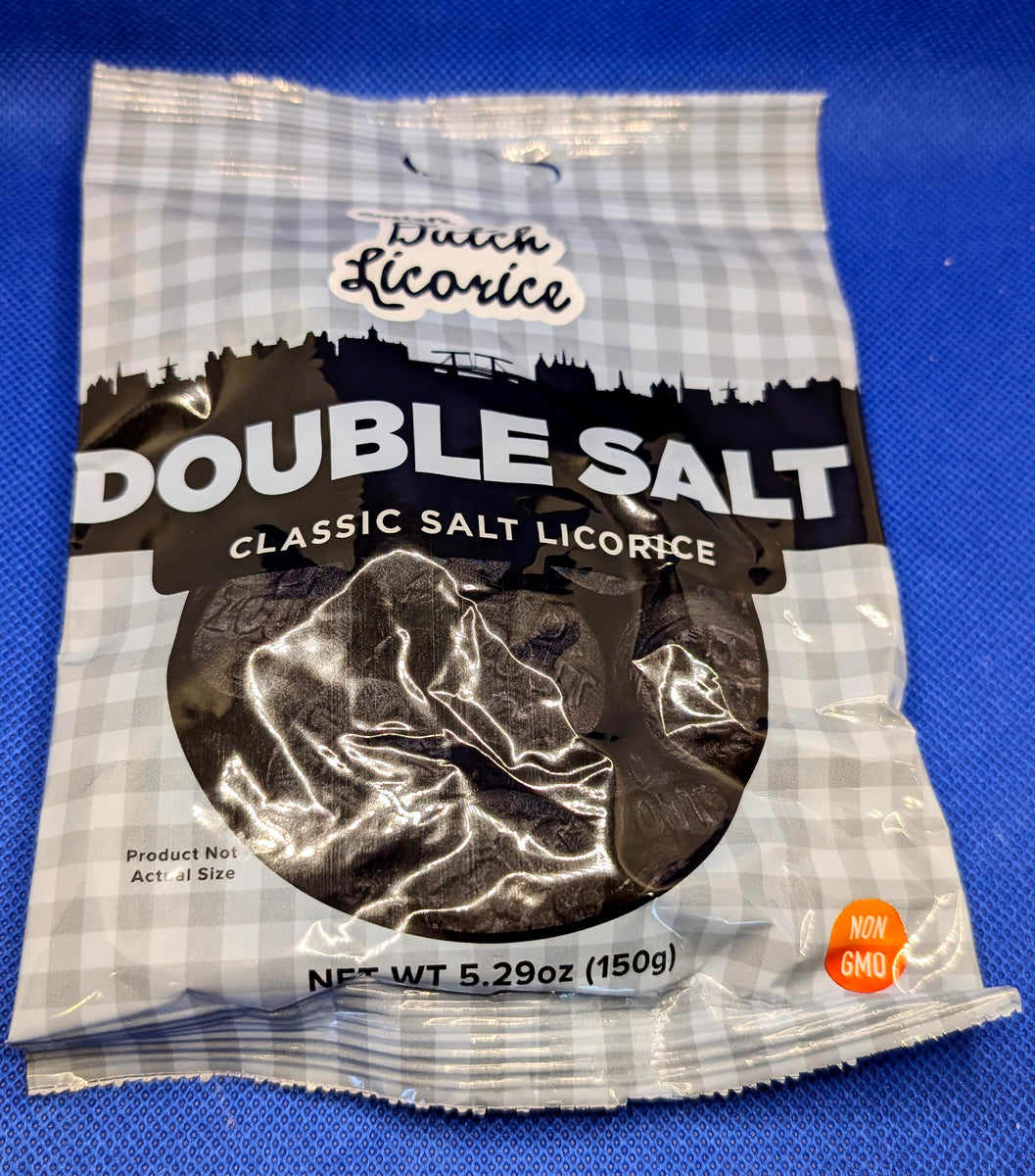 Gustaf’s Dutch Licorice Double Salt 150g – http://dutchmarketinusa.com/