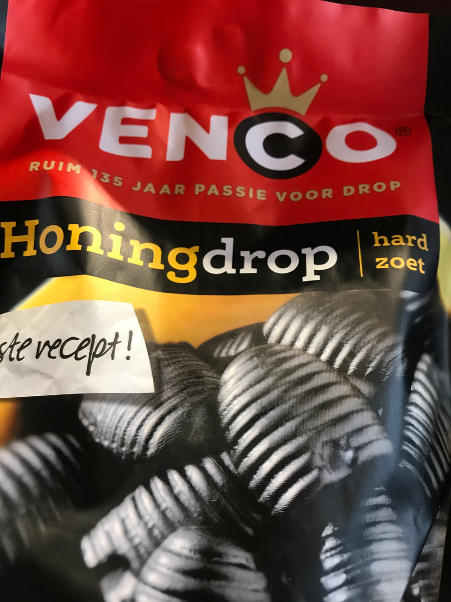 Venco Honingdrop hard Zoet 210 g – http://dutchmarketinusa.com/