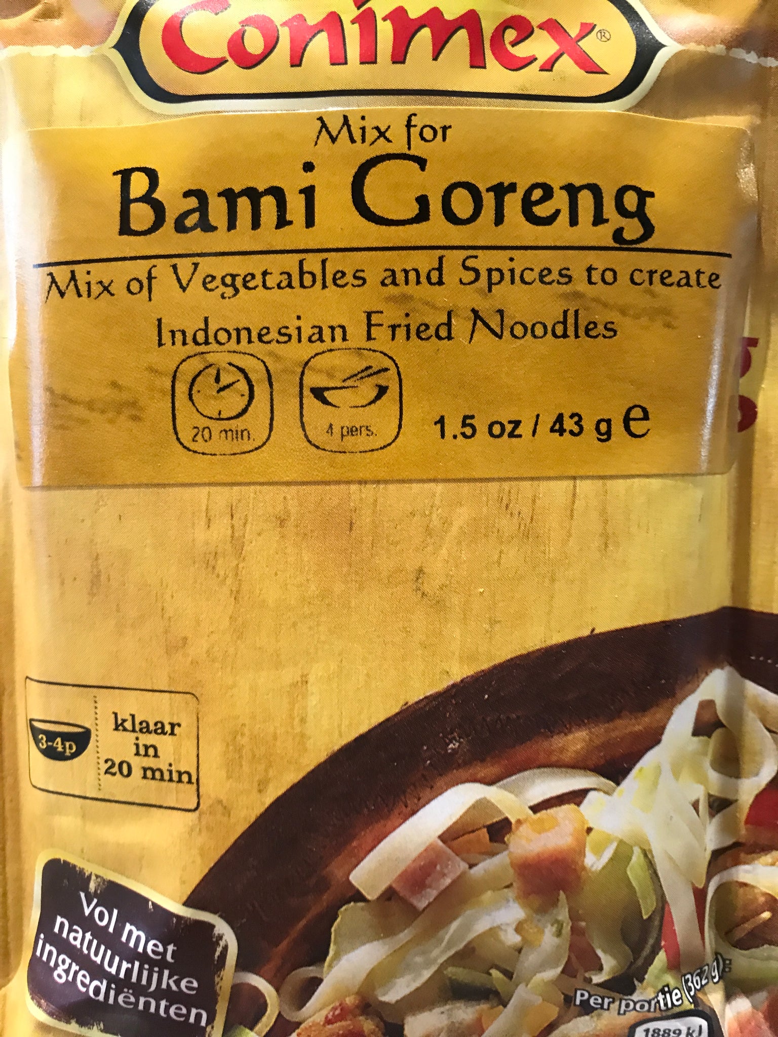 Conimex Bami Goreng Mix – http://dutchmarketinusa.com/