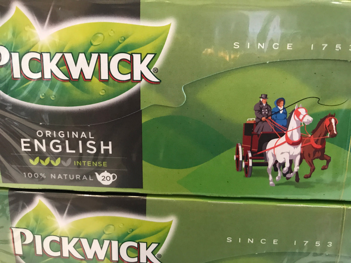 DE. Pickwick Tea English 20ct large Box – http://dutchmarketinusa.com/
