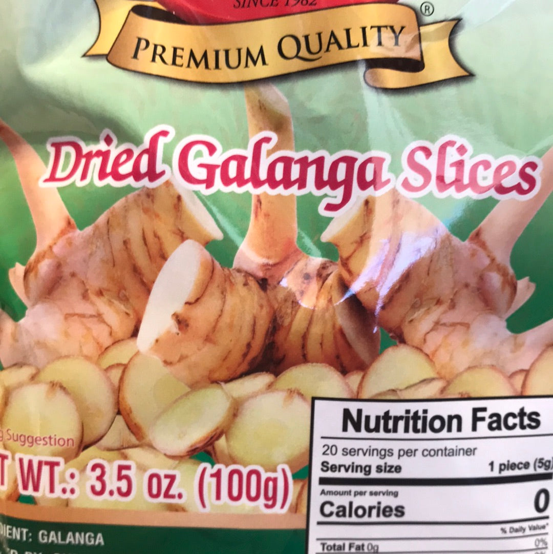 Sunlee Dried Galanga Slices 100 g – http://dutchmarketinusa.com/